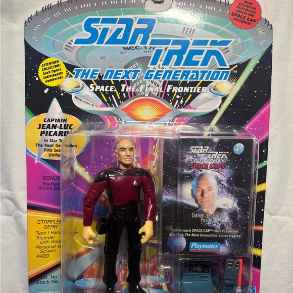 star Trek | Toys | Star Trek The Next Generation Jeanluc Picard Action ...